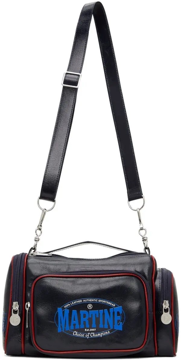 Martine Rose Navy Galaxy Bag In Dark Blue - 35% Off | Editorialist